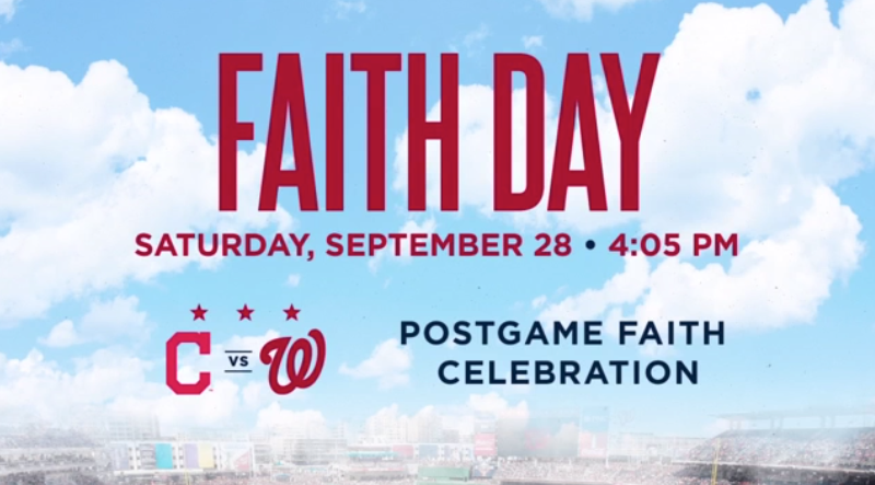 Faith Day @ Nats Park - DC Knights of Columbus State Council