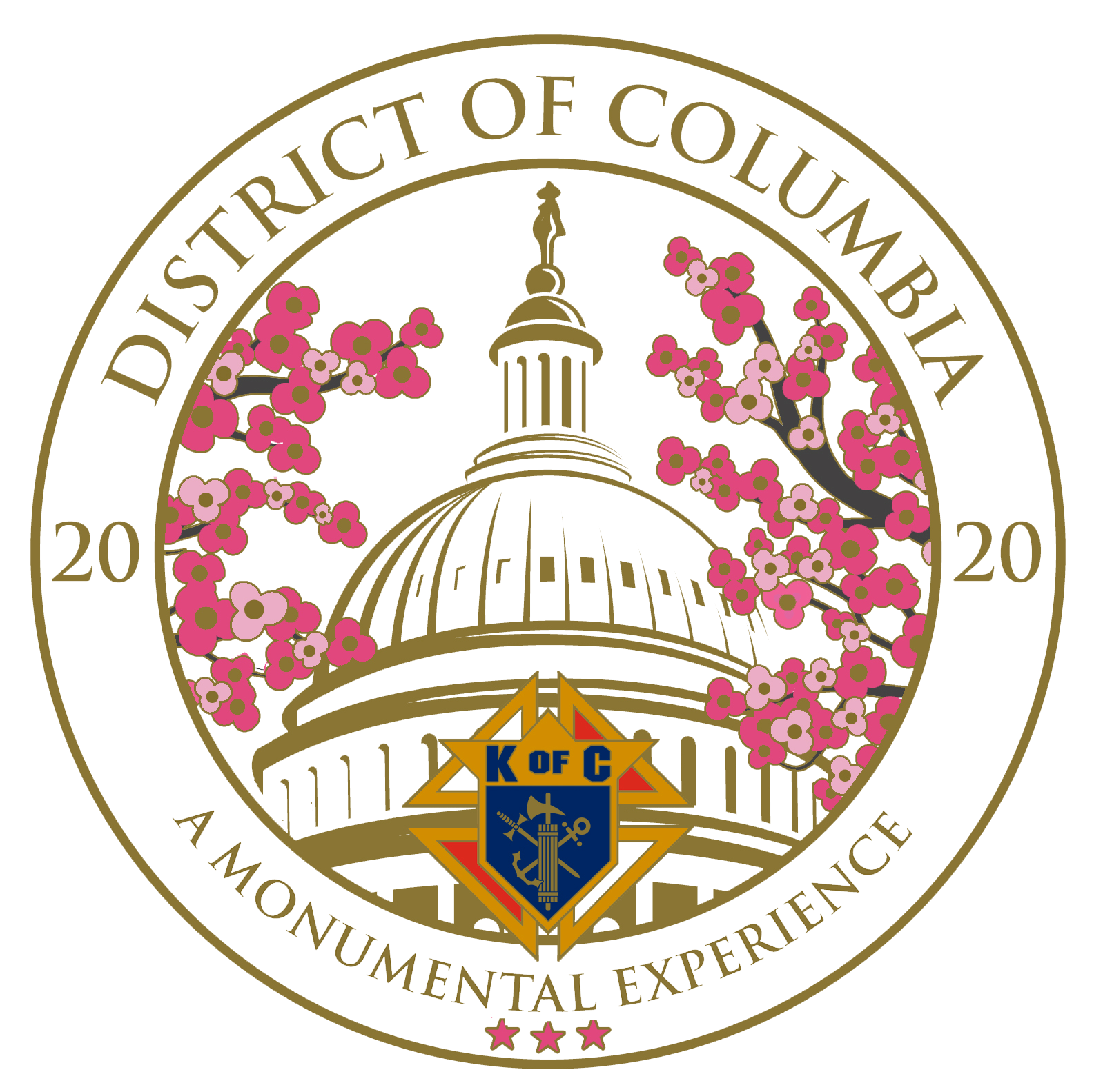 State Pin Preorder - DC Knights of Columbus State Council